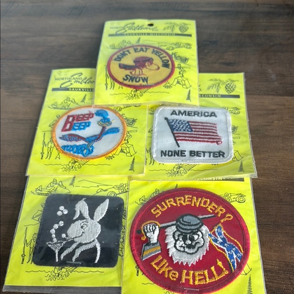 Other | Vintage Embroidered Patches Set | Poshmark